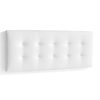 Cabecero square polipiel blanco 150 cm Dreams | Maisons du Monde