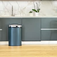 Pattumiera ad apertura automatica con sensore a infrarossi 58l Homcom ...