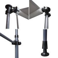 Store banne pour balcon 2 × 1,2m toile anthracite Chene | Maisons du Monde