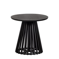 Mesa auxiliar de madera negra Pierre | Maisons du Monde