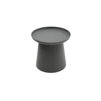 Tavolino rotondo per piante Mosaik grigio/marrone Set da 3 pezzi Lola ...