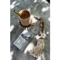 Schlüsselanhänger aus Muscheln und Raffiabast Raffia | Maisons du Monde