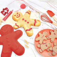 Rouleau à pâtisserie avec empreintes bonhomme en pain d'épice 39cm PAIN ...