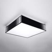 Plafonnier Acier Bois/Noir GU10 3 Verdo Line Verdo | Maisons du Monde
