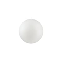 Sospensione Moderna Sole Alluminio Bianco 1 Luce E27 D40Cm | Maisons du ...