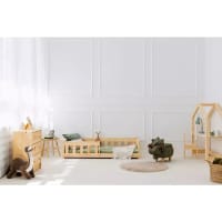 Lit enfant en bois montessori cp mila | Maisons du Monde