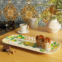 Piatto da torta in ceramica multicolore Bohemian | Maisons du Monde