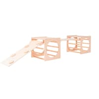 Bildungsspiel Parcours von Pikler aus Holz, Beige I fantastici 4 ...