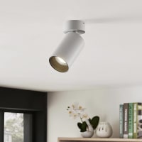 Spot design blanc 2 lumières orientable Michael | Maisons du Monde