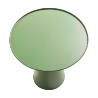 Table d’appoint ronde en polypropylène verte D50cm Murano | Maisons du ...