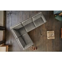 Ecksofa mit Longchair, anthrazit VILNIUS | Maisons du Monde