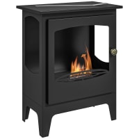 Chimenea de bioetanol de doble cara divina fire, 120x50 cm | Maisons du ...
