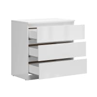 Cassettone 3 cassetti truciolato bianco 60x57x44cm MAYA | Maisons du Monde