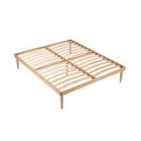 Rete Matrimoniale 180x195 H 35cm in Legno Naturale Ortopedica ORANGE ...