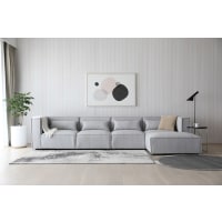 Sofa diseño modular monica beige hanoi 285x105x95 Monica | Maisons du Monde