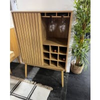 Mobile bar in legno di mango e metallo | Maisons du Monde