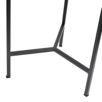 Pflanzgefäß aus Metall, 60x30x30 cm, Schwarz | Maisons du Monde