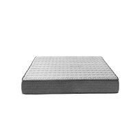 Colchón blanco con látex y espuma viscoelástica 135 x 190 Actilatex pur ...