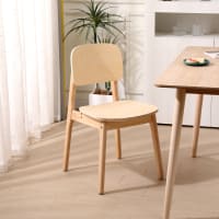 Set di 2 sedie da pranzo legno frassino chiaro Overly | Maisons du Monde