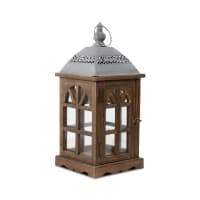 Lanterne Or Fer H34.5xl13xL13.5cm Arzilla | Maisons du Monde