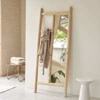 Espejo de pie maxi con marco de madera 165 cm Egor | Maisons du Monde