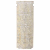 Paragüero de metal dorado con decoraciones geométricas Ø cm 22,5×47,5 ...