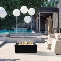 Chimenea de bioetanol divina fire blanco l100xp40xh40 cm CARAVAGGIO ...