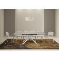 Table extensible effet bois noyer 90x120/180 cm Ganty | Maisons du Monde