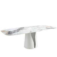 Tavoli ovali in marmo: eleganza e design per la tua sala da pranzo ...