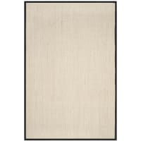 Tapis sisal marbre/noir 183 x 183 cm Natural fiber | Maisons du Monde