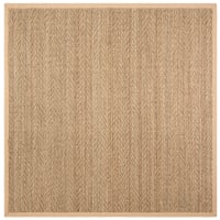 Tapis herbe de mer beige 183 x 274 cm Natural fiber | Maisons du Monde