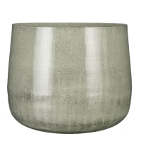 Blumentopf aus Metall, grau, 25.5x25.5x45cm Tonar large | Maisons du Monde