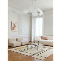 Tappeto di design morbido e voluminoso stile etnico 200 x 290 cm Lison ...