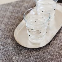 Vaso ancho de vidrio gris Cassiopea | Maisons du Monde
