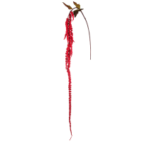 Tallo de gloriosa brillante artificial morada y plateada H88 Noël ...