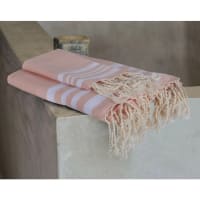 Fouta set de baño (1+2) algodón 100x200 Stockholm | Maisons du Monde