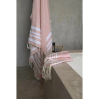 Fouta set de baño (1+2) algodón 100x200 Stockholm | Maisons du Monde