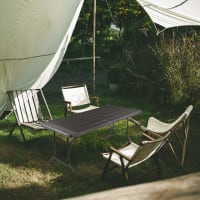 Table de camping pliante en aluminium réglable argent 120 cm | Maisons ...