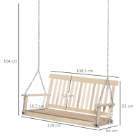 Dondolo da giardino | Maisons du Monde