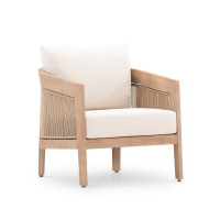 3-Sitzer Sofa Holz und Seil Provenza | Maisons du Monde