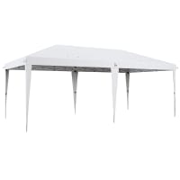 Carpa plegable 585x295x270 cm blanco | Maisons du Monde
