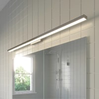 Wandleuchte, Wandlampe Bad aus Aluminium, chrom Jukka | Maisons du Monde