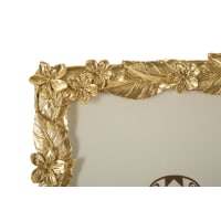 Cornice in resina dorata con foglie cm 21,8x1,8x27 Solis | Maisons du Monde