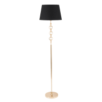 Lámpara de pie de metal con flores de resina, Ø 45x157 cm | Maisons du ...