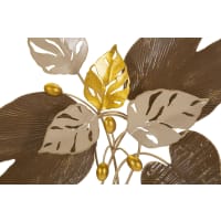 Pannello decorativo 3D in metallo nero con cornice cm 27x2,5x70 Divaker ...