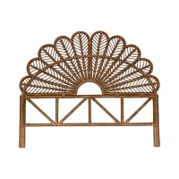 Testata in rattan scuro e canna da zucchero Sumatra | Maisons du Monde