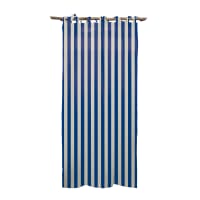 Cortina de algodón estampada rayas rojas 250x140 Marshall | Maisons du ...