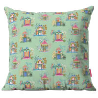 Pack da 2 cuscini decorativi 45x45 cm righe blu Deco | Maisons du Monde