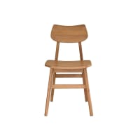 Chaise en teck massif et cannage Sixtine | Maisons du Monde
