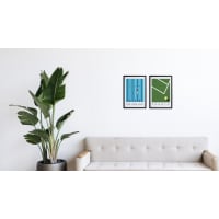 Stampa decorativa - Scale a clessidra cm. 60x90 | Maisons du Monde